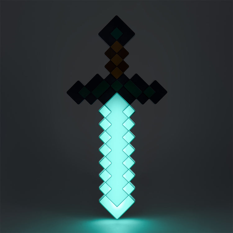A Minecraft Movie Diamond Sword Lamp