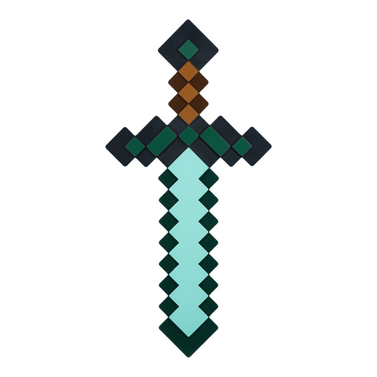 A Minecraft Movie Diamond Sword Lamp