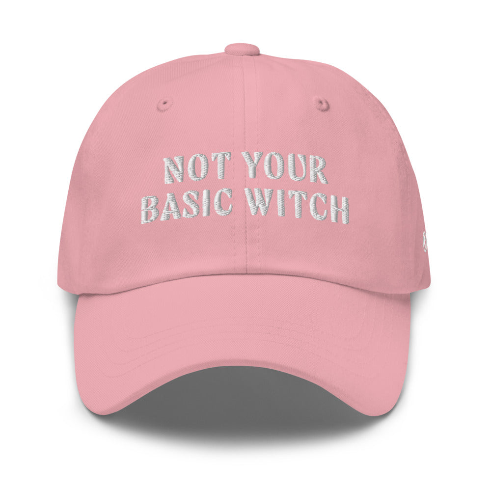 Wicked Not Your Basic Witch Embroidered Dad Hat