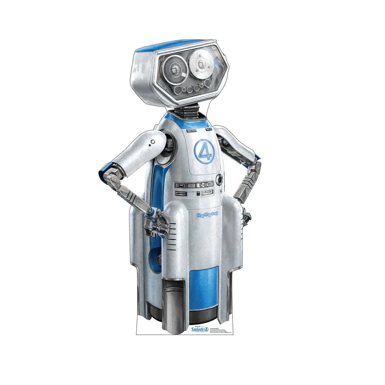 The Fantastic Four: First Steps H.E.R.B.I.E. Life-Size Cardboard Cutou