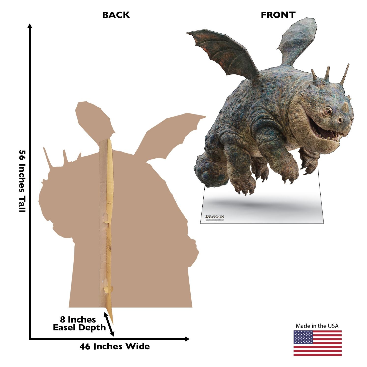 How to Train Your Dragon Live Action Gronckle Standee
